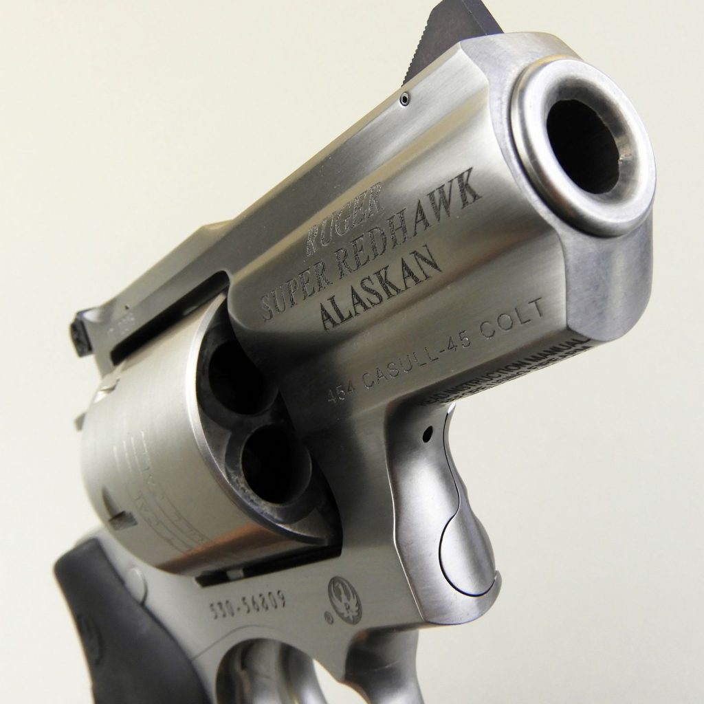 Revolver Ruger mod. Super Redhawk Alaskan cal. 454 Casull - 45 Colt ...