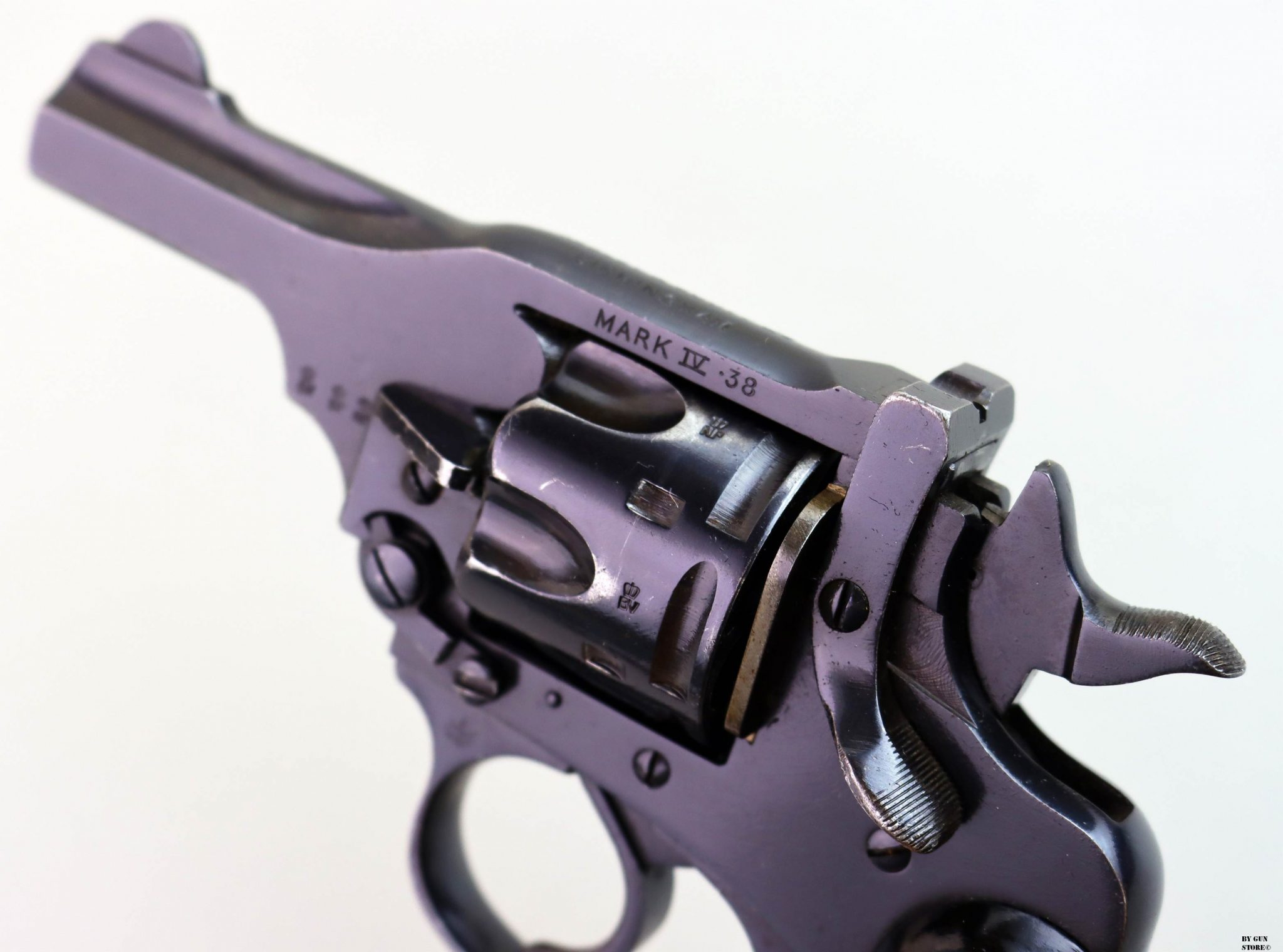 REVOLVER WEBLEY & Scott MOD. MARK IV CAL. 38 MATR. A90239 - Gun Store ...