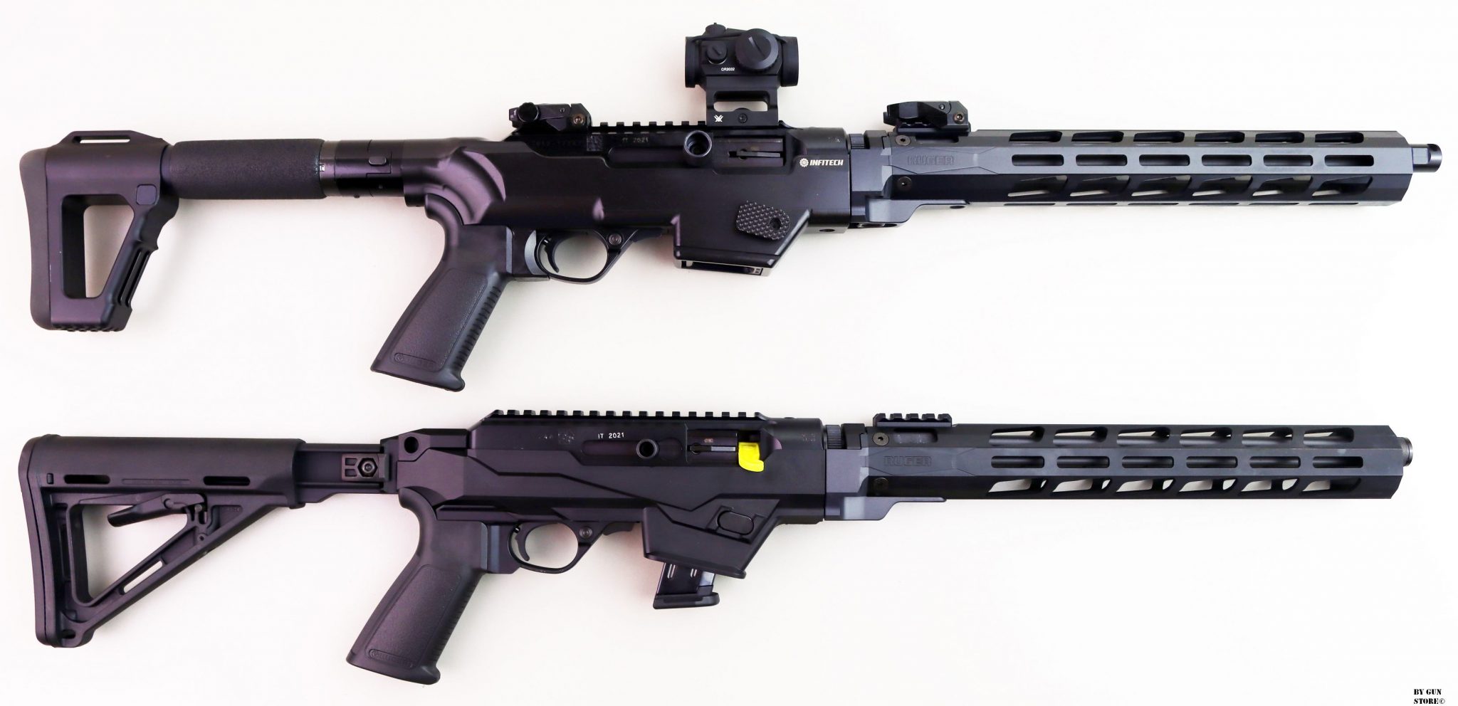 Carbine Ruger mod. PC Carbine Custom cal. 9x19 mm - Gun Store Bunker