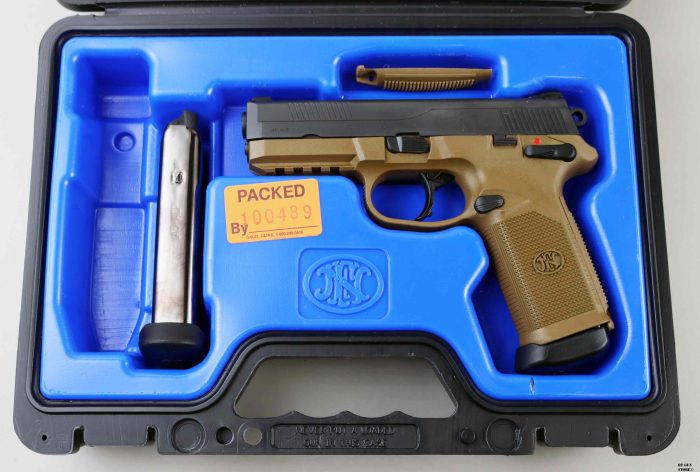 Pistola Fabrique Nationale FN mod. FNX 45 cal. 45ACP - Gun Store Bunker